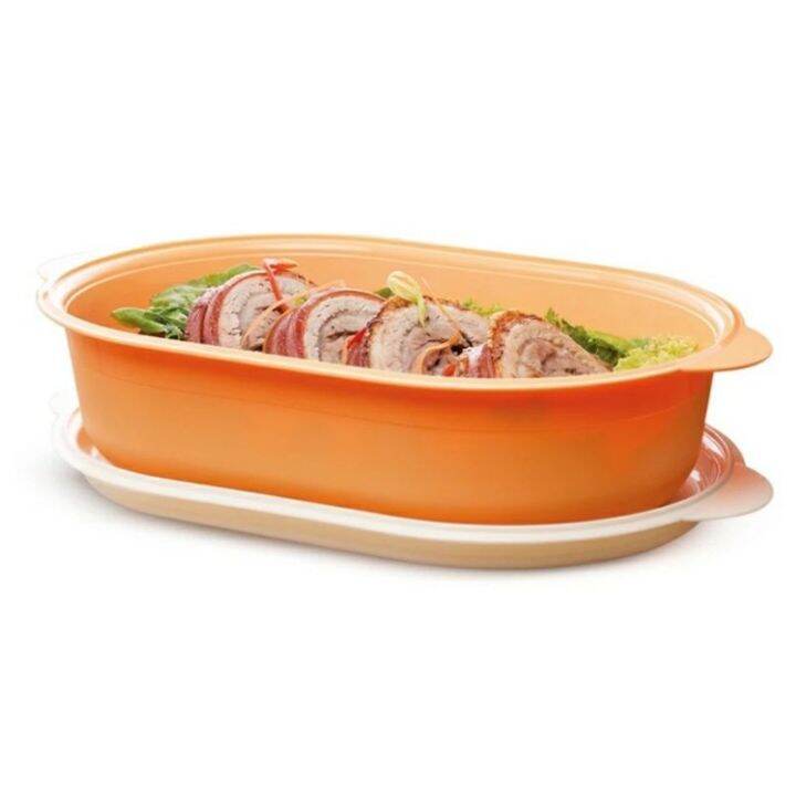 Tupperware Legacy Blossom Large Oval Server | Lazada PH