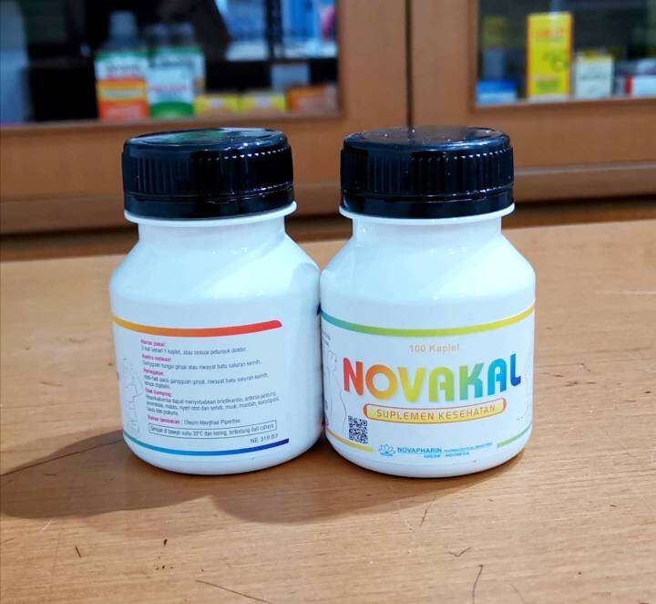 Novakal Calcium Lactat 500 mg Pot 100 Tablet | Lazada Indonesia