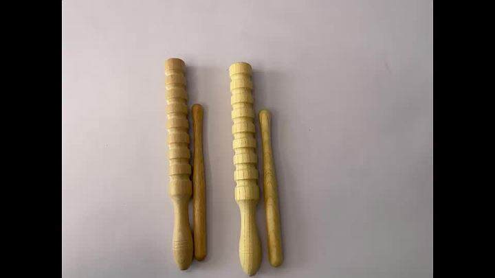 YYMusical Instrument Claves Wood Rhythm Sticks Handmade Claves Kids ...