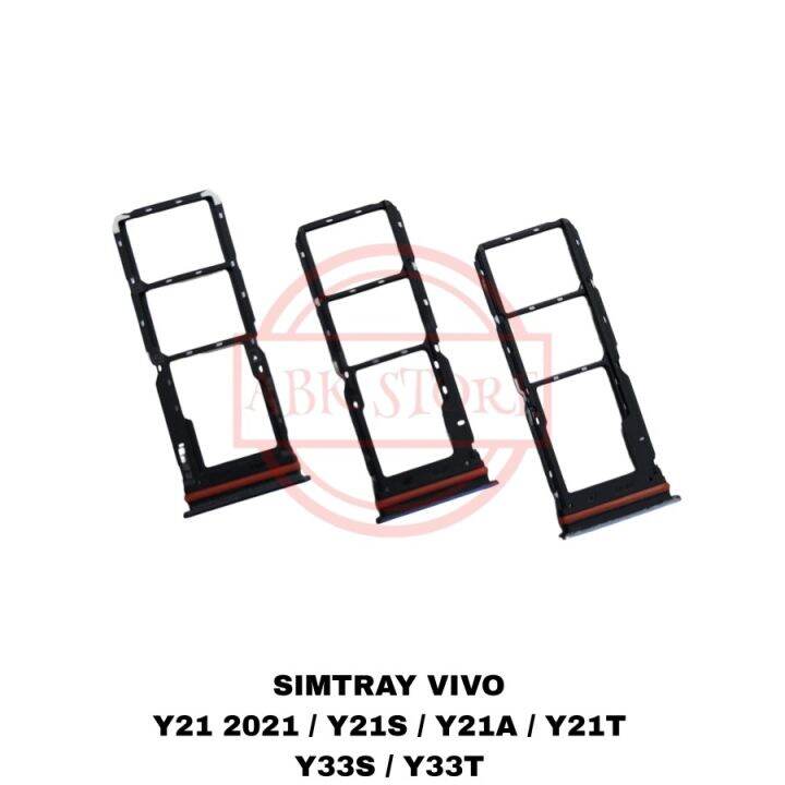 SIMTRAY / SIM LOCK / TEMPAT KARTU VIVO Y21 2021 - Y21S - Y21T - Y21A ...
