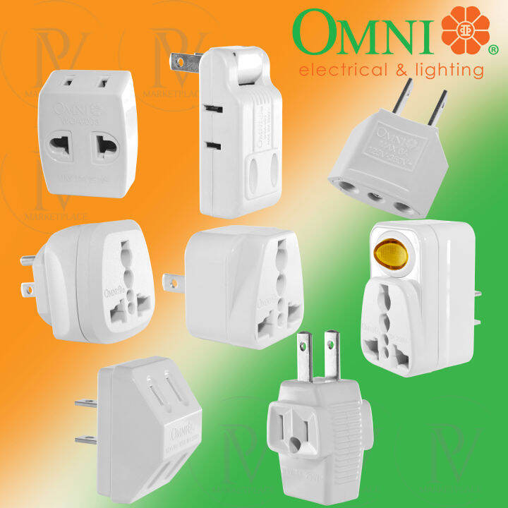 Omni Adapters, Universal Adapter, Adapter w/ switch, Octapus, Swing ...