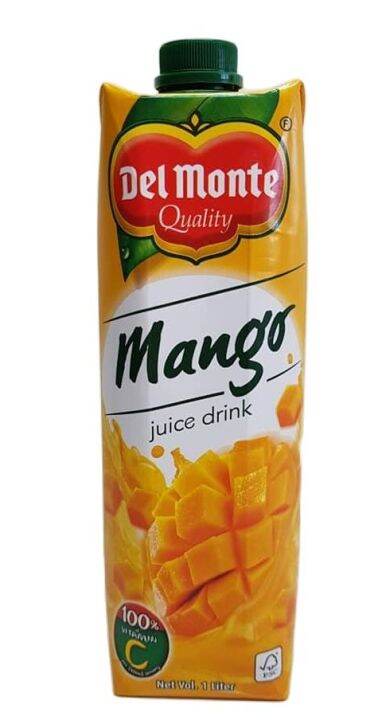 Del Monte MANGO Juice Drink (3 pieces x 1 liter) | Lazada PH