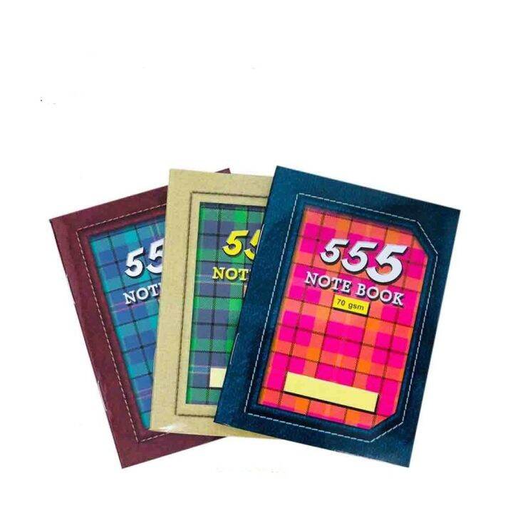 555 NOTEBOOK | BUKU NOTA 555 | Captain 555 Note Book 70g | POCKET NOTE ...