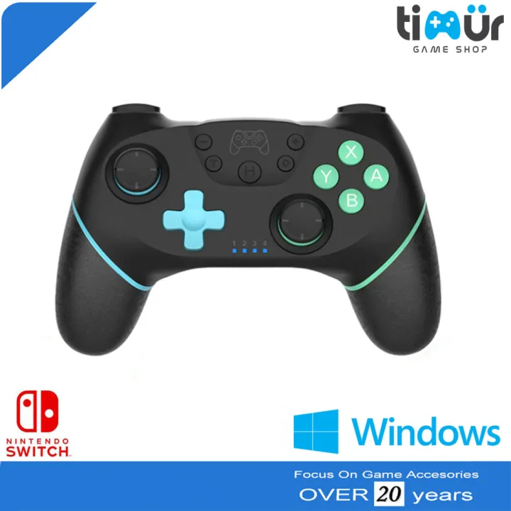 Stick Stik Pro Controller Nintendo Switch Lite OLED PC N-SL Hitam ...