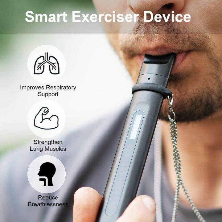 Smart Breathing Trainer, Breathing Exercise Device with Breath Monitor ...