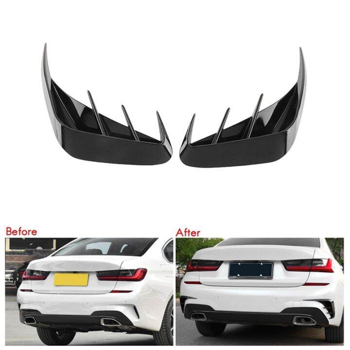 Wind Blade Rear Bumper Spoiler Rear Bumper Body Trim Car for BMW 3 ...