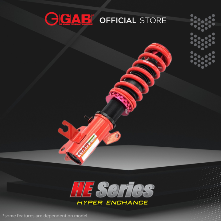 GAB HE Series Toyota Corolla/Altis Adjustable Absorber High Low ...