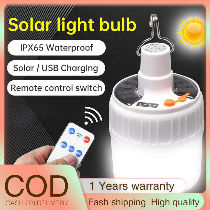 V51/ V50 Solar light bulb solar light outdoor waterproof solar lights ...