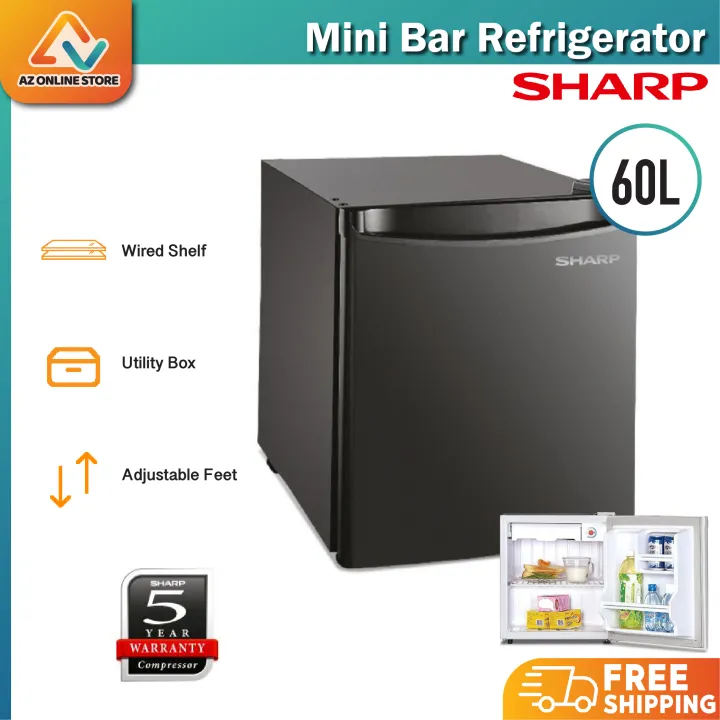 [ FREE SHIPPING ] Sharp SJM60MK 60L MINI BAR / FRIDGE | Lazada