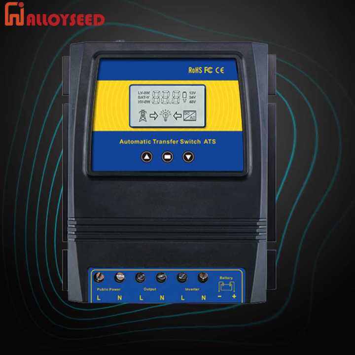 AU ATS-11KW Dual Power Transfer Switch Reverse UPS Work LCD for Public ...