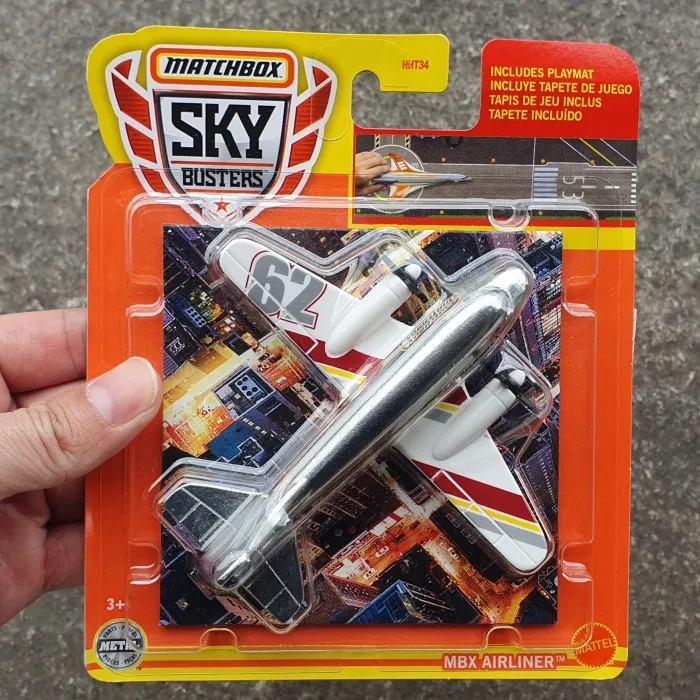 matchbox sky buster mbx airliner | Lazada Indonesia