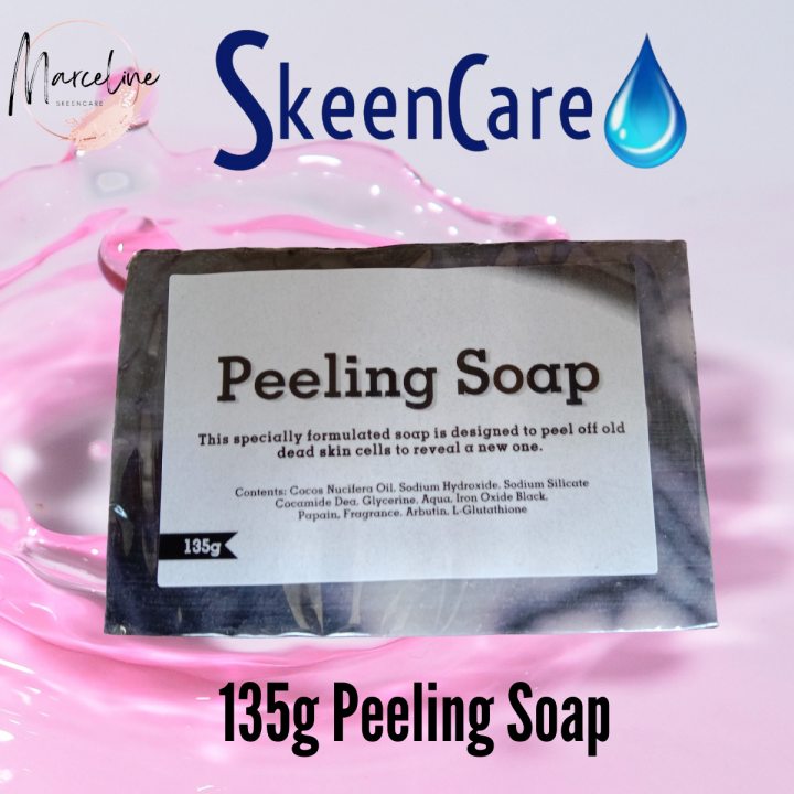 Skeen Care Original Peeling Soap 135 g Peels off old skin cells to ...