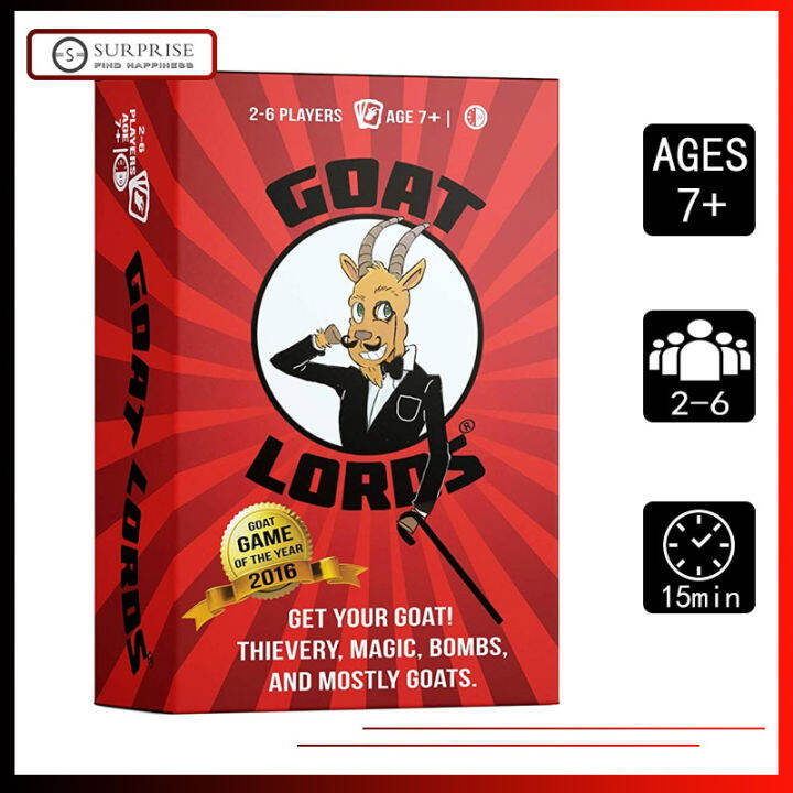 Goat Lords Hot Selling Game for Family Strategic Card Game Board Game ...