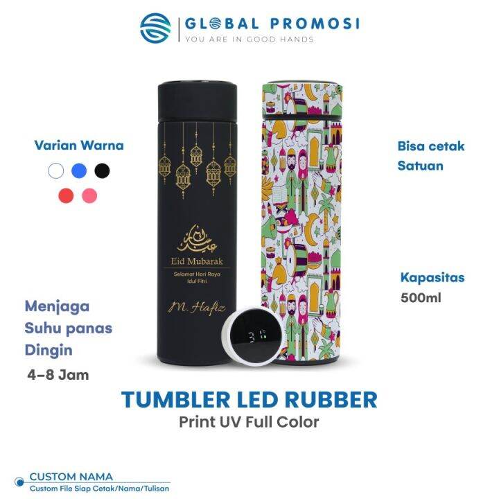 Custom Tumbler LED Print UV Cetak Full Color Murah Souvenir/Promosi ...