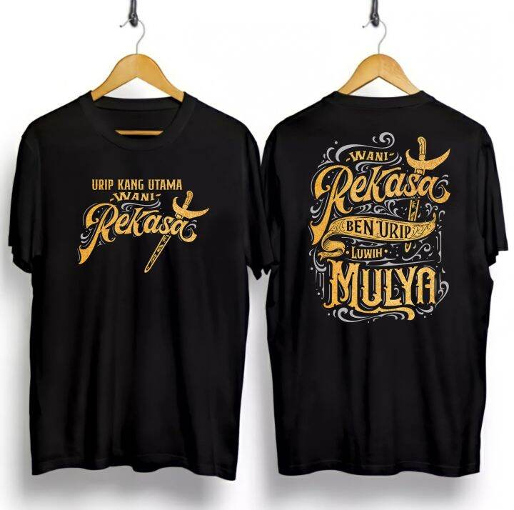 Sigai Kaos Distro Pria Kata-Kata Jawa WANI REKASA / Baju Distro Wayang ... Sigai Kaos Distro Pria Kata-Kata Jawa WANI REKASA / Baju Distro Wayang ...
