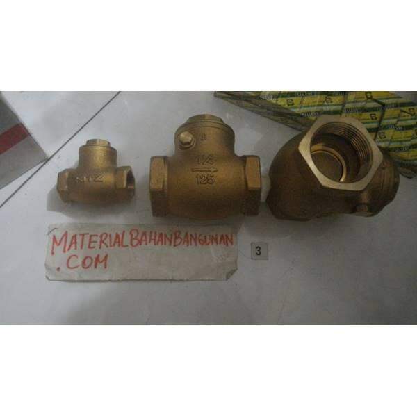 Check Valve Pengaman Pipa 2 inch KITZ ASLI JAMIN Besi 125 Psi | Lazada ...