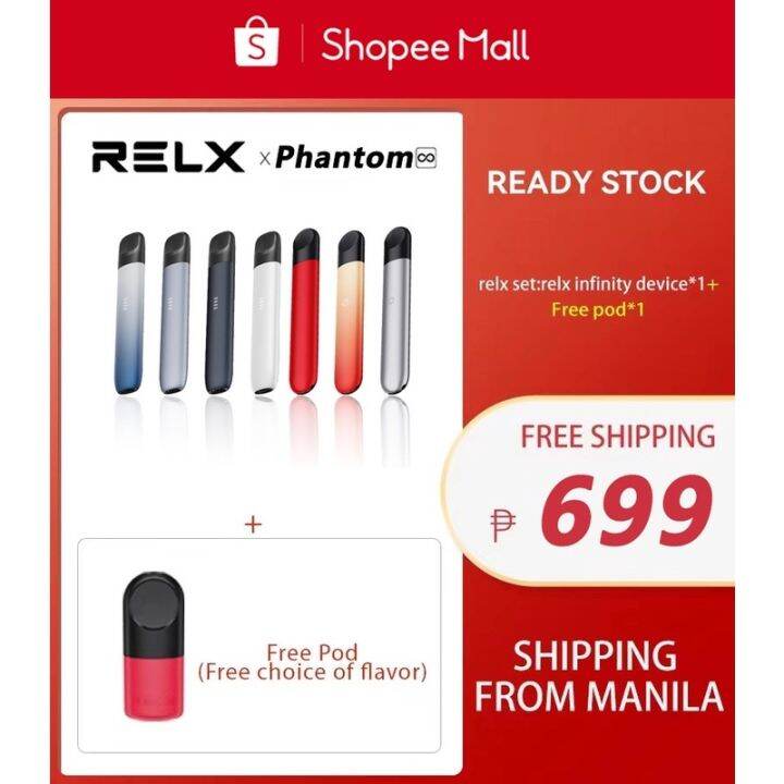 bandc COD Relx Vape Set Relx phantom device 1 Relx infinity pods Buy any 699 Fast Shipping from ...