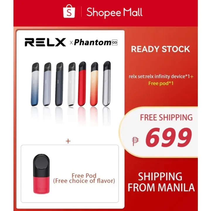 (1 device 1 juice) Authentic RELX Infinity / Relx Phantom (5TH GEN ...