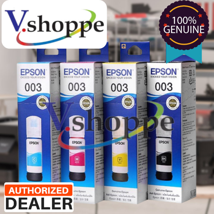 Ink Epson 003 ( Black Only / Color set Only / Black and Color set ...