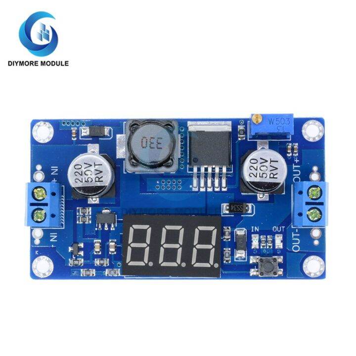 DC DC XL6009 Digital Boost Step Up Power Supply Module Adjustable 4.5 32V to 5 52V Step up ...