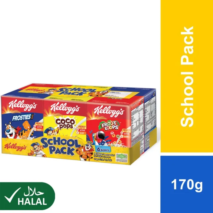 Kelloggs School Pack 6 packs 170 g | Lazada