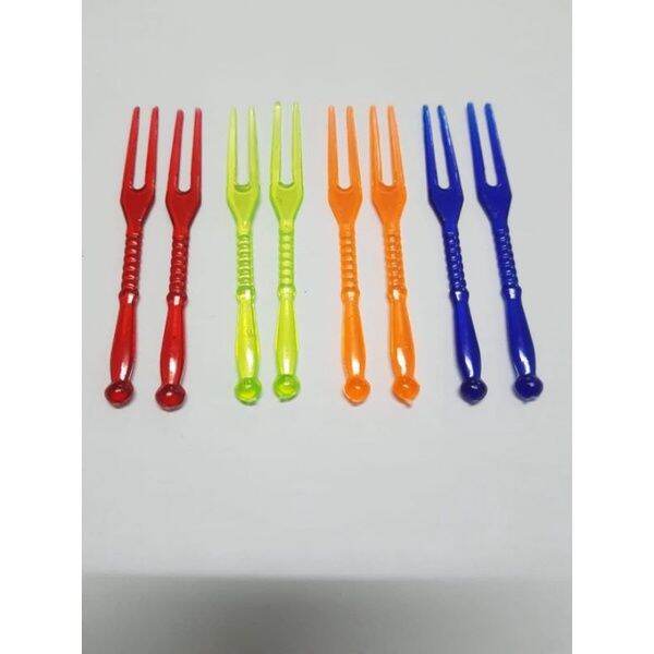 Tusukan Kue Buah / Garpu Plastik Kecil / Garpu Kue Ultah | Lazada Indonesia