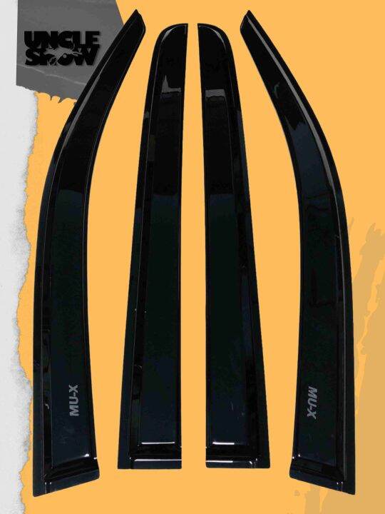 Rain Visor Mux Mu-X 2014 2015 2016 2017 2018 2019 2020 2021 2022 Window ...