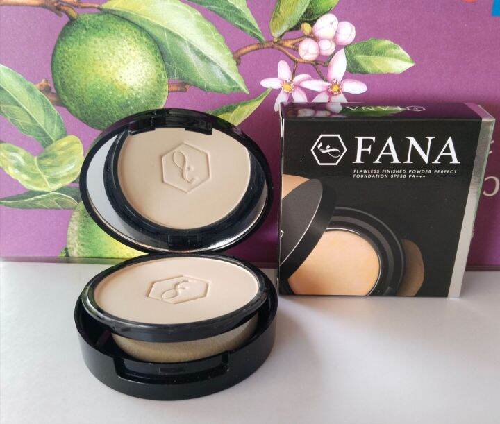 แป้งพัฟ FANA เบอร์ 1 แป้งพัฟกันแดดปกปิดผิวเรียบเนียนเบาบางไม่เป็นคราบ ...