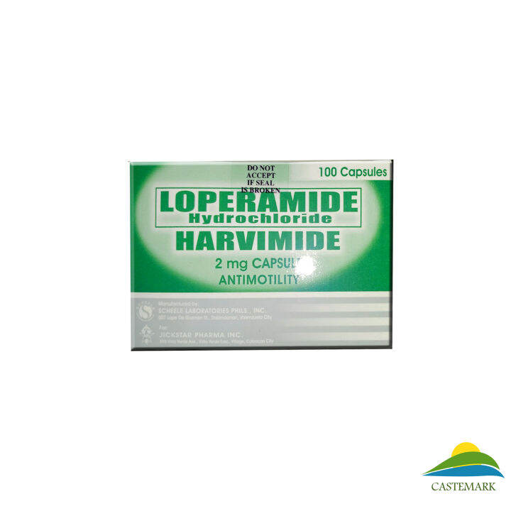 Loperamide Harvimide 100Caps | Lazada PH