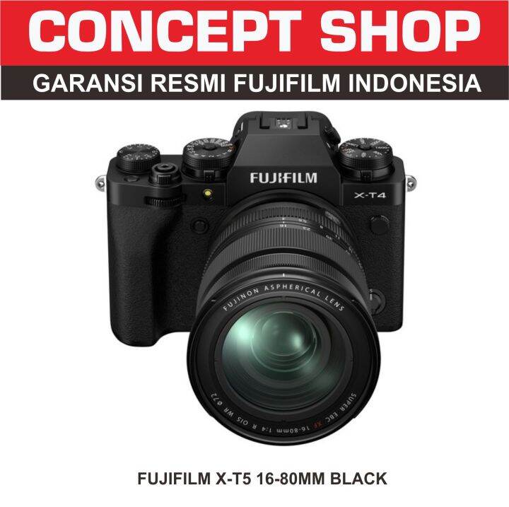 FUJIFILM X-T5 KIT 16-80MM RESMI. XT5 . XT 5 | Lazada Indonesia
