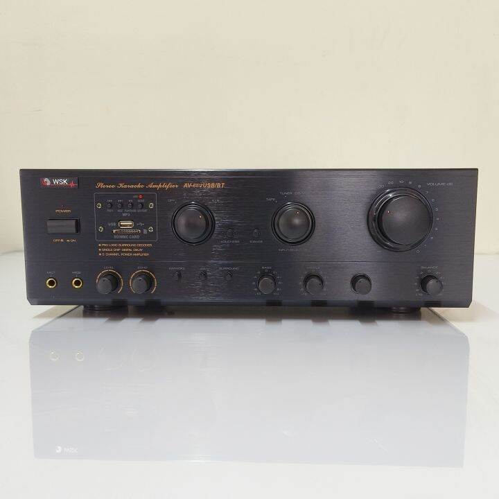 Centrix WSK AV-602 USB/BT Professional Stereo Karaoke Amplifier | Lazada PH