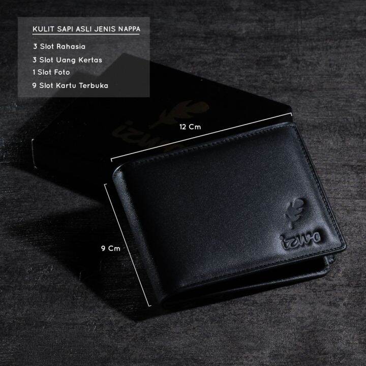 [KULIT ASLI] Dompet Kulit 3 Dimensi | Dompet Lipat Pria Kulit Sapi Asli ...