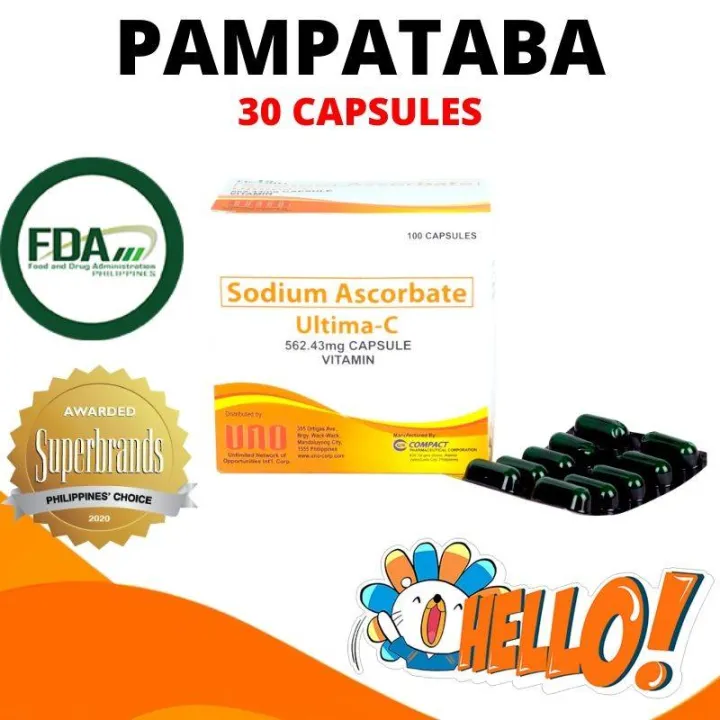 ULTIMA C 30 CAPSULE,3 BLISTER, VITAMINS NA PAMPATABA, SAFE AND ...