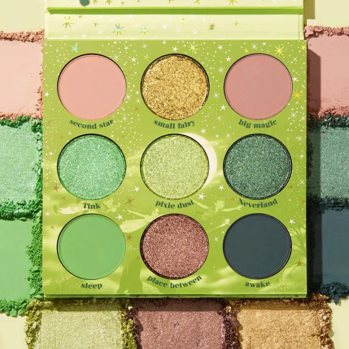 ของแท้ ️ Colourpop Eyeshadows Palette Disney Tinker Bell Collection