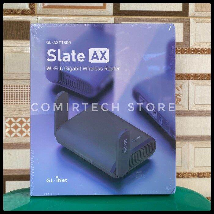 GL.iNet Slate AX GL-AXT1800 Wi-Fi 6 Gigabit Router OpenWrt | Lazada ...