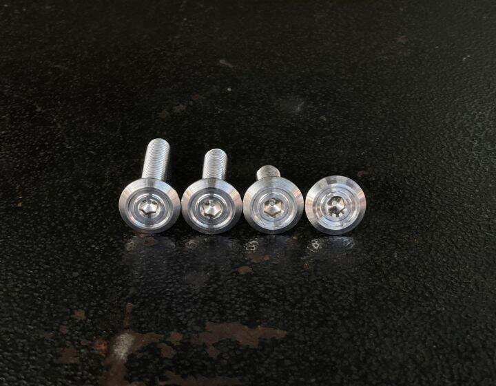 น็อตเบอร์12 (M8) เลสหัวแบนจี้ลาย 12x15-12x40 งานกลึงมือ(ราคาต่อ1ตัว ...