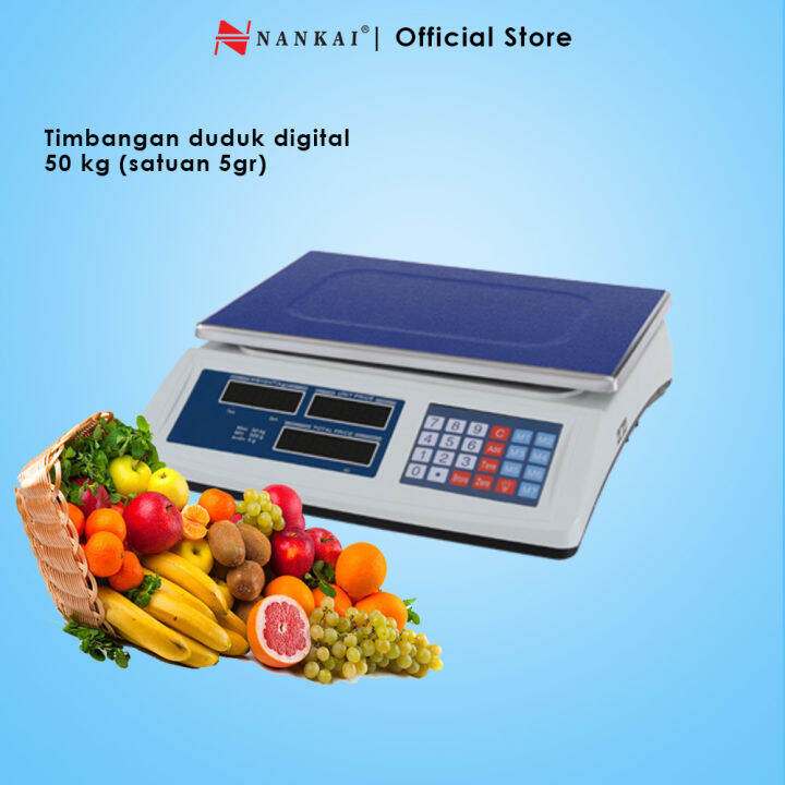 Timbangan Duduk Digital 50 kg Nankai | Lazada Indonesia