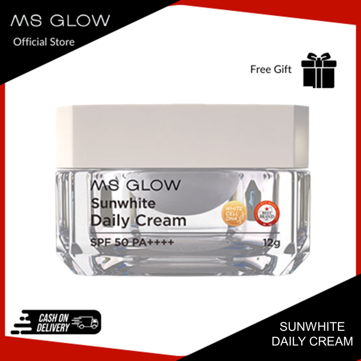 Day Cream Ms Glow Original Official Ms Glow Msglow Krim Siang Day Cream Asli Msglow