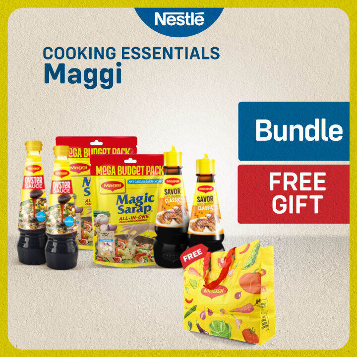 MAGGI Bundle (MAGGI Magic Sarap + MAGGI Savor Classic + MAGGI Oyster ...