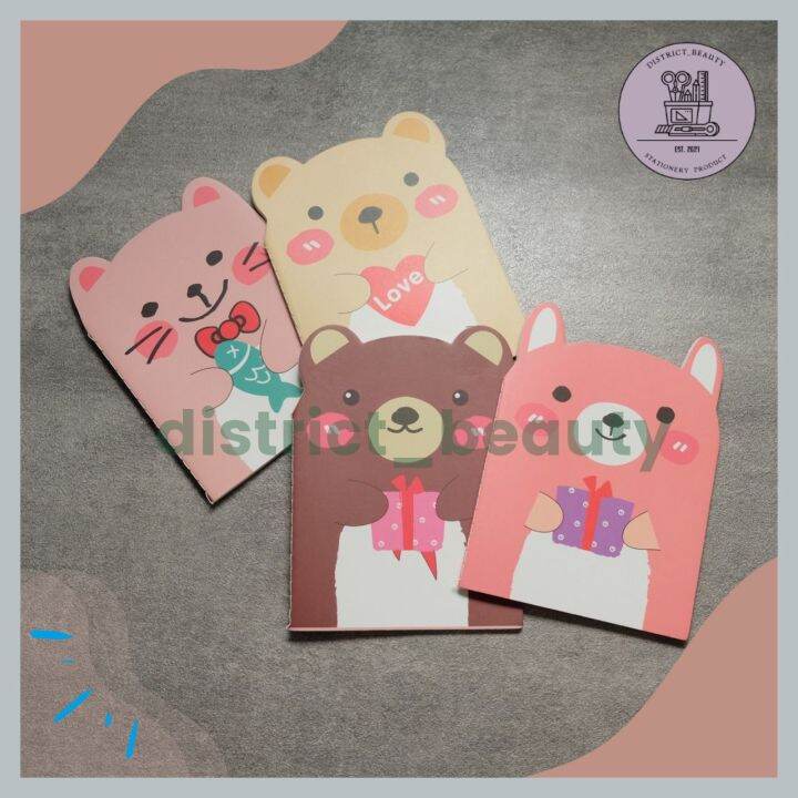 NOTE BOOK A6 ZOO ANIMAL BUKU TULIS MINI BUKU CATATAN PR TUGAS KECIL ...