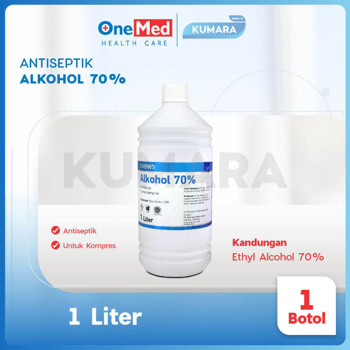 ONEMED - Alcohol 70% 1 Liter | Lazada Indonesia