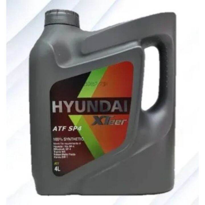 Hyundai Xteer ATF SP4 Fully Synthetic 4liter | Lazada PH