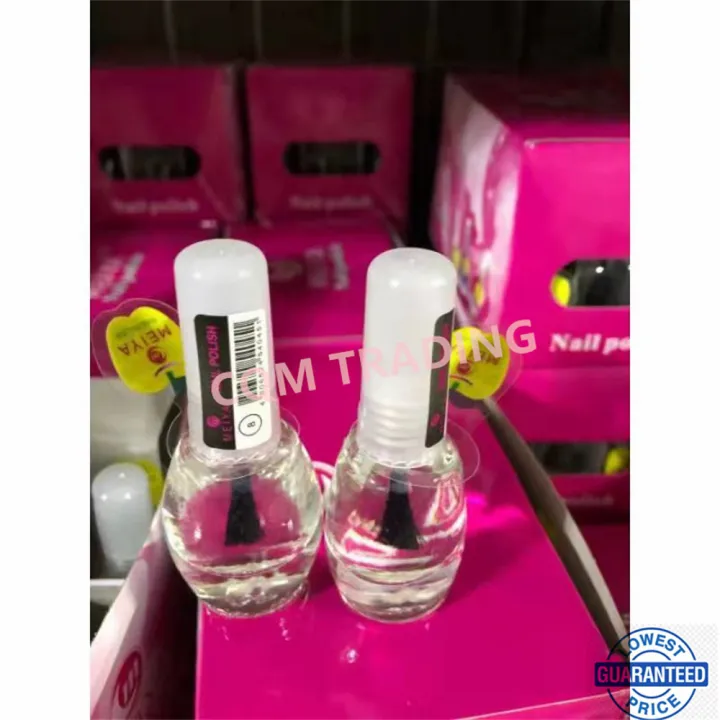 CFF💎Meiya cutics colorless and assted colors nail polish | Lazada PH