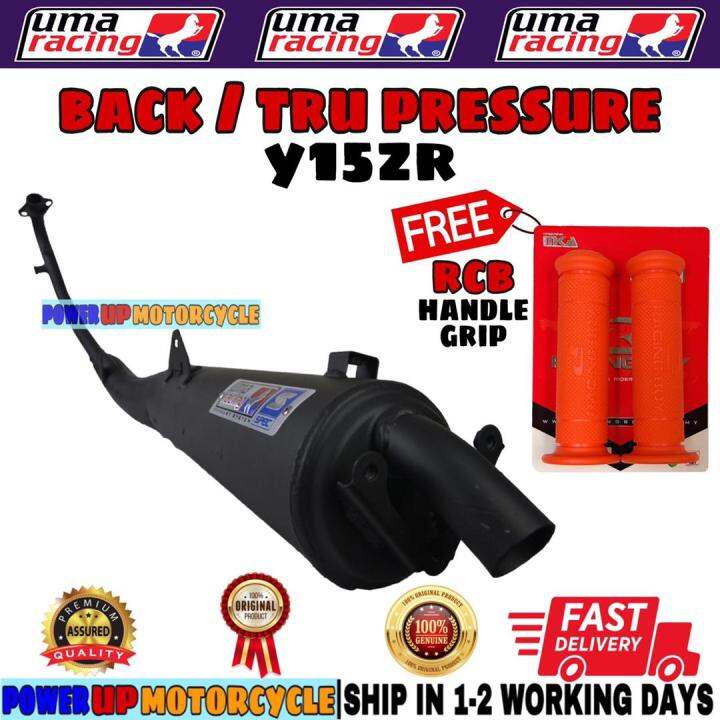 Y15 Y15ZR UMA RACING BACK PRESSURE EXHAUST EKZOS PIPE | Lazada