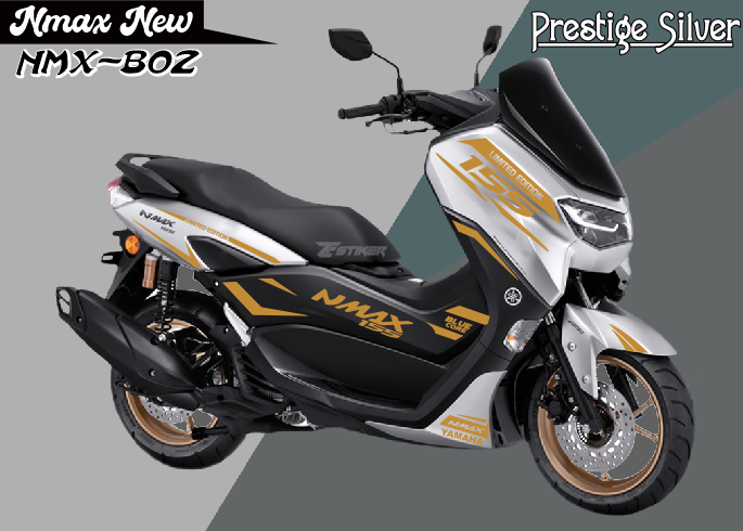 AA CUTTING NMAX NEW PRESTIGE SILVER CODE NMX-B02 FULL GOLD | Lazada ...