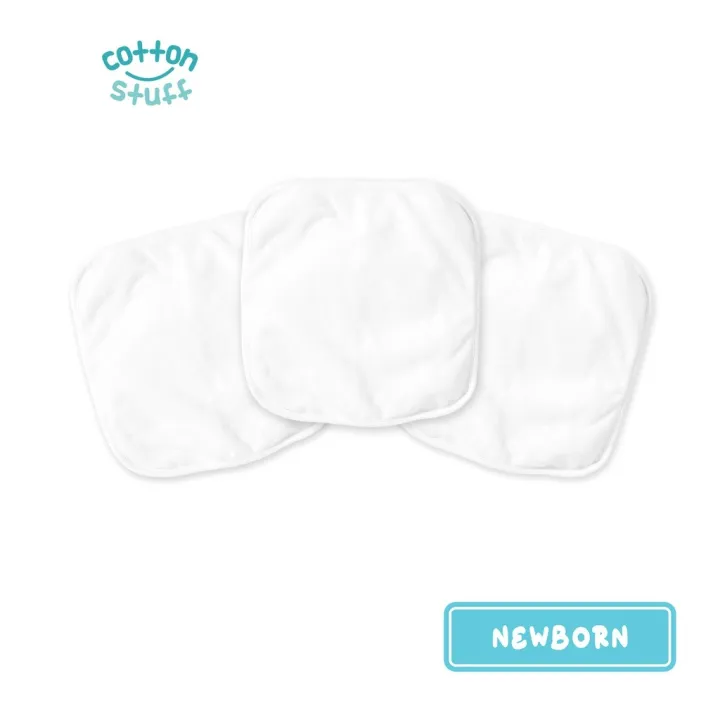 Cotton Stuff - 3-piece Terry Washcloth (White) | Lazada PH