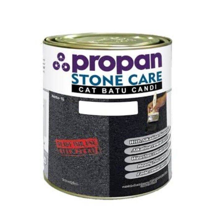 Coating Batu Alam Candi,Pelapis Batu Alam Hitam PROPAN | Lazada Indonesia