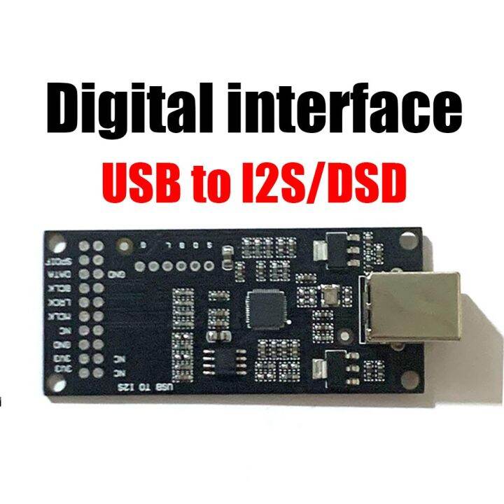 USB digital interface USB TO I2S DSD SPDIF Digital Audio output DAC decoding supports Italy ...