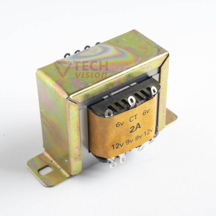 Trafo 2A CT 12V Sanlin Transformator Transformer Travo | Lazada Indonesia