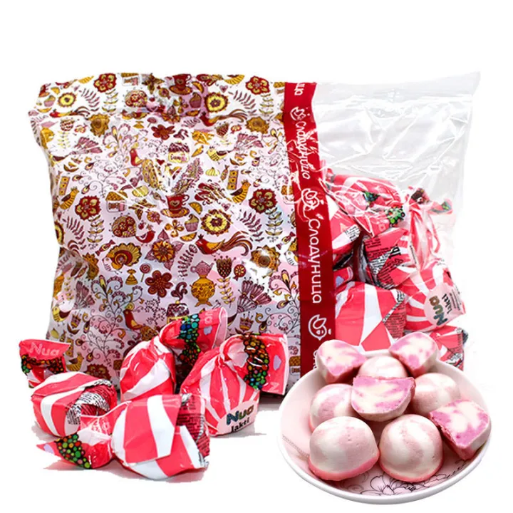 ZEJUN Russia Imported Marshmallow Chocolate Candy 250g | Lazada PH